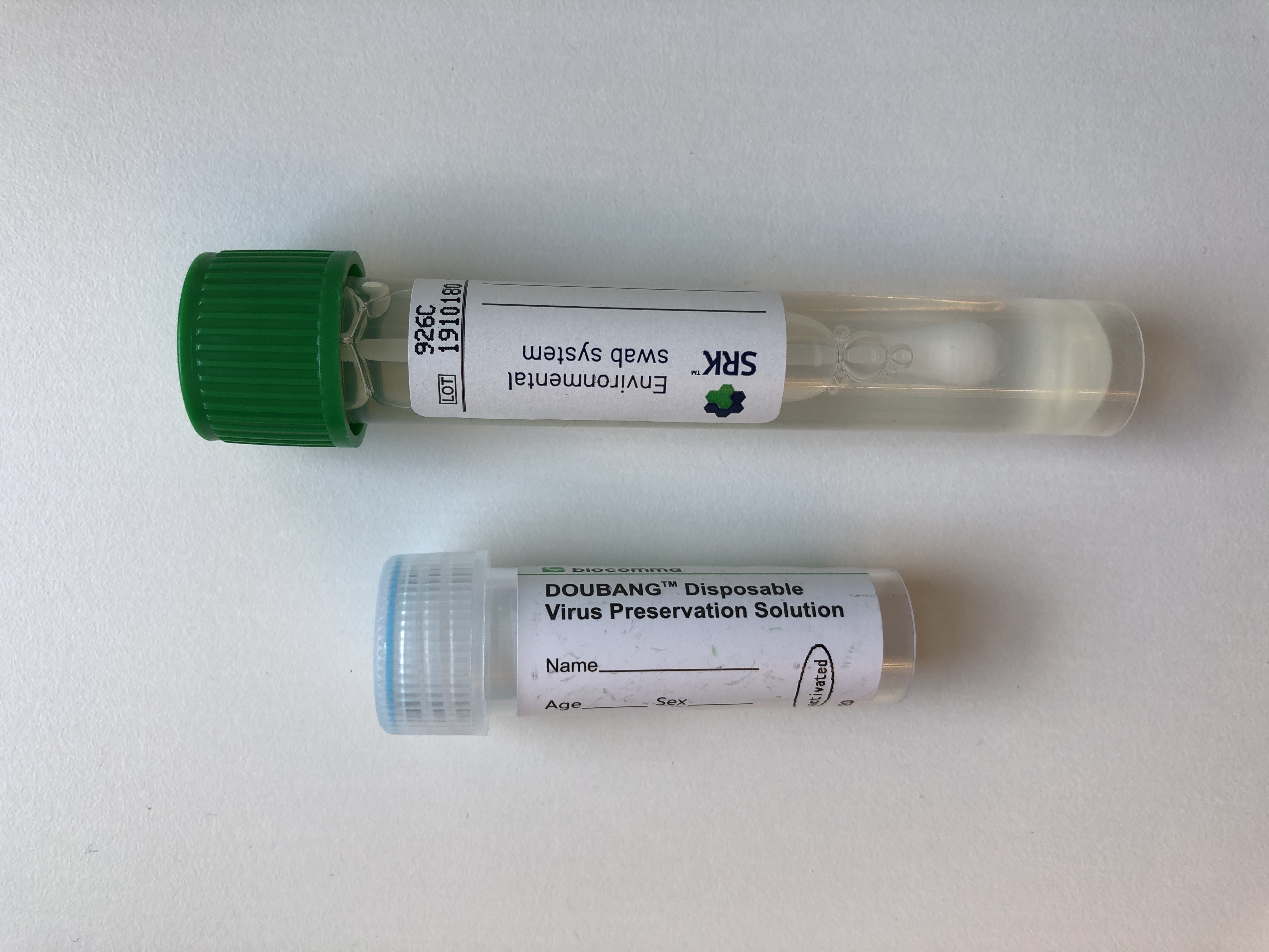 Beställ provkärl och utrustning